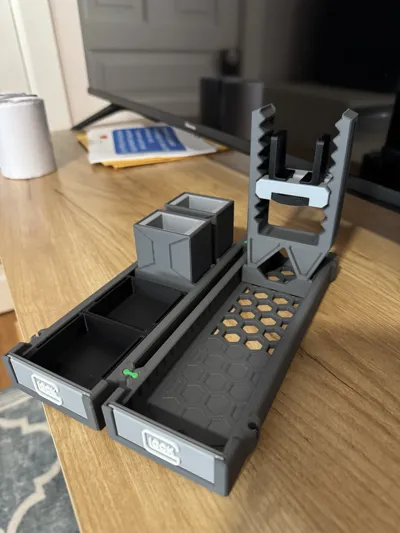 Modular Pistol Rack aka "Mod Rack 2.0" by JB Custom Designs MakerWorld ...