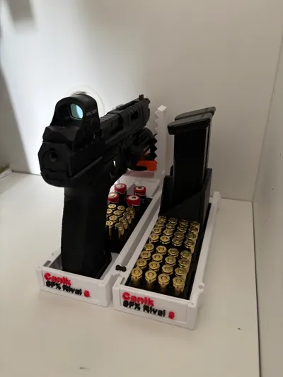 Modular Pistol Rack aka "Mod Rack 2.0" by JB Custom Designs MakerWorld ...