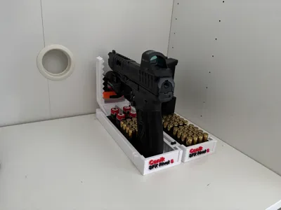 Modular Pistol Rack aka "Mod Rack 2.0" by JB Custom Designs MakerWorld ...
