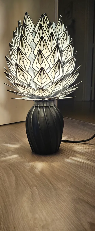 PrismaPetal - A Fully 3D Printed Lamp! by Modular Mapping MakerWorld: Download Free 3D Models