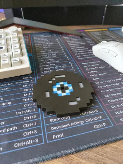 Minecraft Music Disc Coasters by Fearlesskoolaid MakerWorld: Download ...