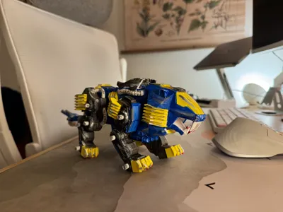 Shield Liger Articulated Model by Becca_3D MakerWorld: Download Free 3D ...