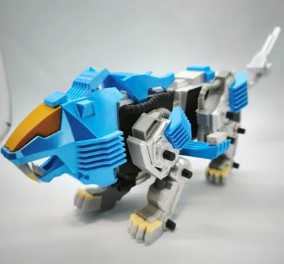 Shield Liger Articulated Model by Becca_3D / Kaijumon MakerWorld ...