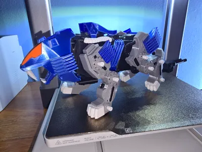 Shield Liger Articulated Model by Becca_3D MakerWorld: Download Free 3D ...