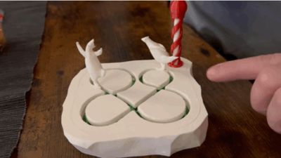 Ice Skating Polar Bear Automaton by JKHE MakerWorld: Download Free 3D ...