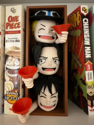 Onepiece Manga Nook e Wall Mount by Treddigineer MakerWorld: Download ...