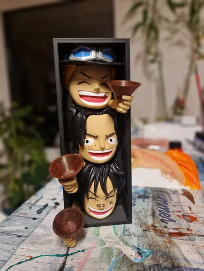 Onepiece Manga Nook e Wall Mount by Treddigineer MakerWorld: Download ...