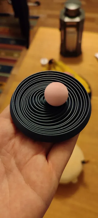 Big collapsable fidget Santa's Hat by romek142 - MakerWorld