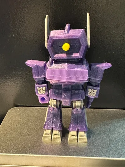 SHOCKWAVE by HX8 (Articulated, Flexi) by HAN MakerWorld: Download Free 3D Models