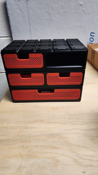 Custom Storage Drawers - Gridfinity Rugged Drawers by K2_Kevin ...