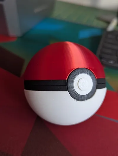 Pokeball - Free 3D Print Model - MakerWorld