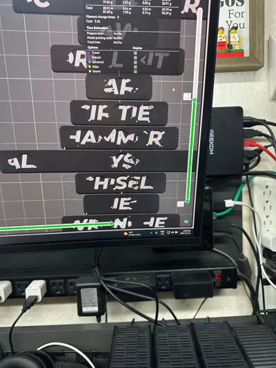 Parametric Toolbox Magnetic Label Maker (US Gen) - Free 3D Print Model ...