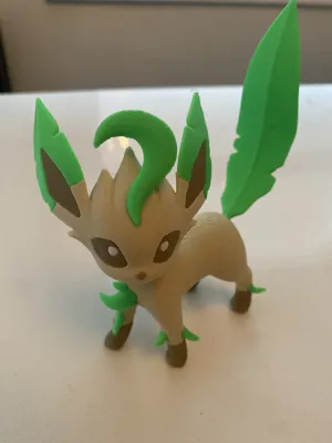 Leafeon 4 Color by Psychotron MakerWorld: Download Free 3D Models