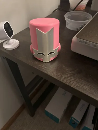 Castle Crasher Head by Eskeleto MakerWorld: Download Free 3D Models