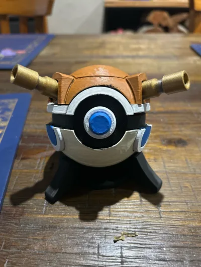 Blastoise Poke Ball - Free 3D Print Model - MakerWorld