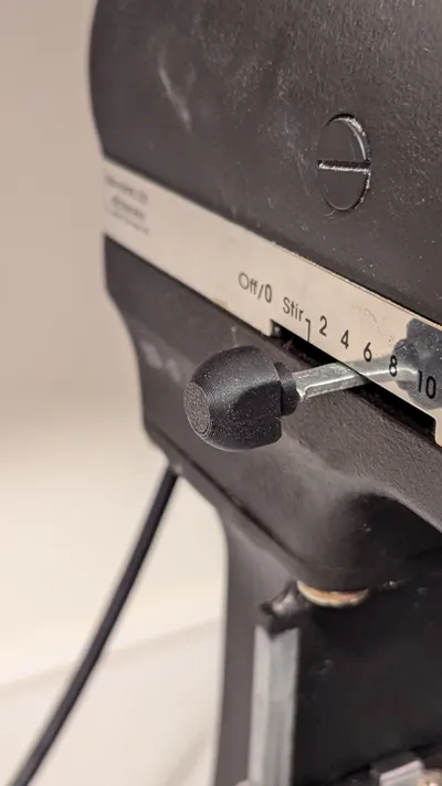 KitchenAid Motor Speed Control Knob by rodeoengineer - MakerWorld