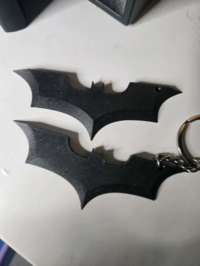 Batman Logo Keychain by The Robo Craft Realm MakerWorld: Download Free ...