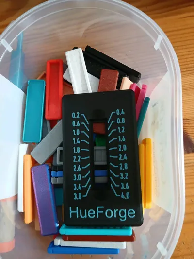 HueForge TD Step Test and Light Box by AJAX3D MakerWorld: Download Free ...