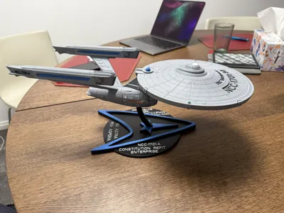 Enterprise-A Constitution Refit by martin.taichl MakerWorld: Download ...