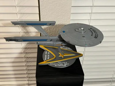 Enterprise-A Constitution Refit - Free 3D Print Model - MakerWorld