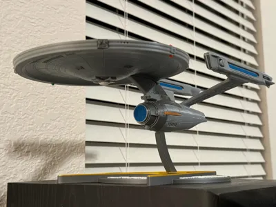Enterprise-A Constitution Refit - Free 3D Print Model - MakerWorld