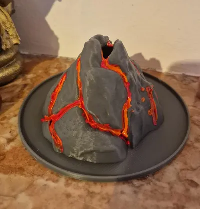 Erupting Volcano! by Stag 3D MakerWorld: Download Free 3D Models