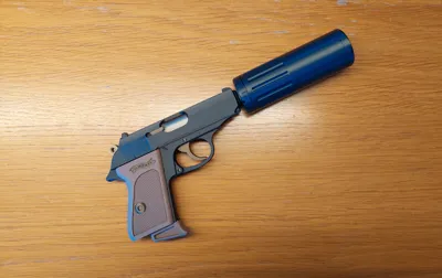 007's Favorite Walther PPK Toy Gun Model - Free 3D Print Model - MakerWorld