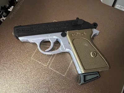 007's Favorite Walther PPK Toy Gun Model - Free 3D Print Model - MakerWorld