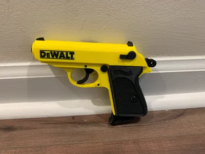 007's Favorite Walther PPK Toy Gun Model - Free 3D Print Model - MakerWorld