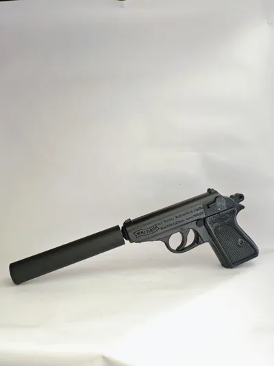 007's Favorite Walther PPK Toy Gun Model - Free 3D Print Model - MakerWorld