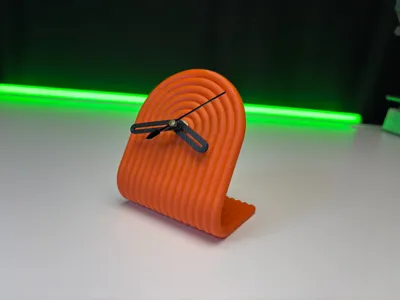 Modern Desktop Clock, Modular Clock Kit by Abstractia Design MakerWorld ...