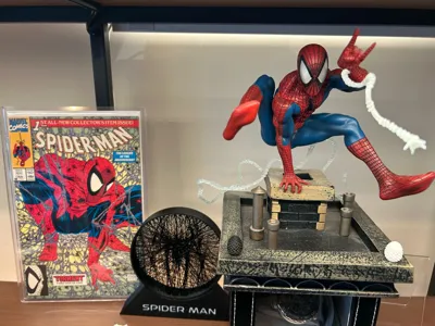 SPIDER-MAN STRING-ART / MARVEL / SPIDER MAN (LOGO) by Sektor 7 Studios ...