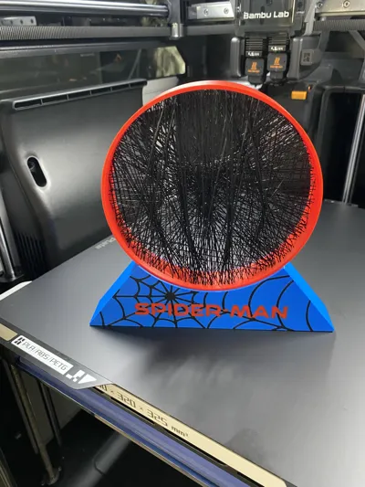 SPIDER-MAN STRING-ART / MARVEL / SPIDER MAN (LOGO) by Sektor 7 Studios ...