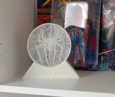 SPIDER-MAN STRING-ART / MARVEL / SPIDER MAN (LOGO) by Sektor 7 Studios ...
