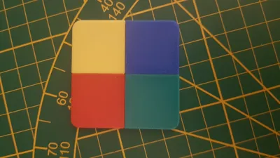 Multicolor AMS simple tests by sagat MakerWorld: Download Free 3D Models