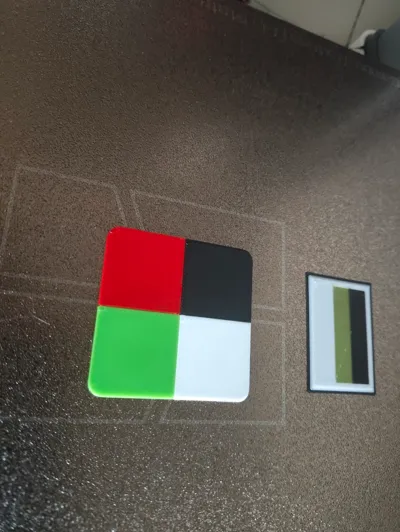 Multicolor AMS simple tests by sagat MakerWorld: Download Free 3D Models