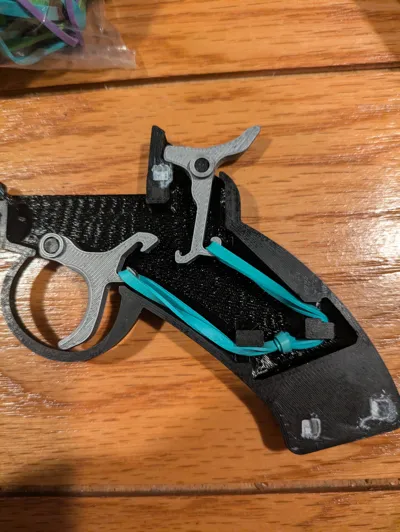 Double Barrel Pistol Shotgun - Fidget by Megatiks MakerWorld: Download ...