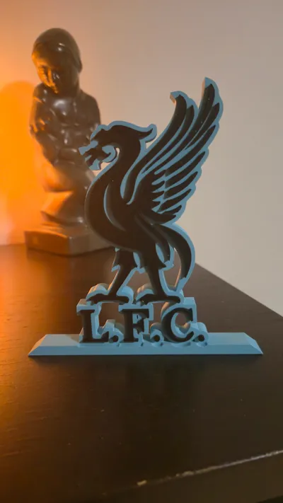 Liverpool LFC Logo Table Stand by 5kyrunn3r MakerWorld: Download Free ...