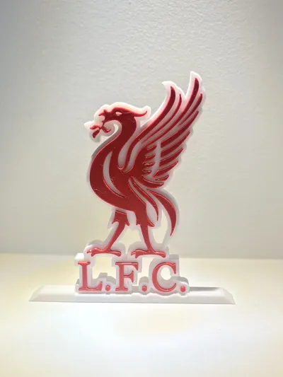 Liverpool LFC Logo Table Stand by 5kyrunn3r MakerWorld: Download Free ...