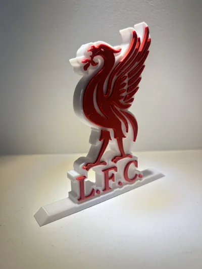 Liverpool LFC Logo Table Stand by 5kyrunn3r MakerWorld: Download Free ...