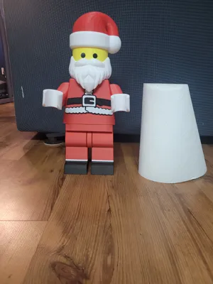 Mega Lego-Like Santa (Remix) 10:1 Remixed by jarvizar - MakerWorld