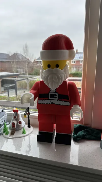 Mega Lego-Like Santa (Remix) 10:1 Remixed by jarvizar - MakerWorld