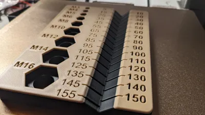 Nut & Bolt Sorting Tool (M3-M16) by Madtrap MakerWorld: Download Free ...