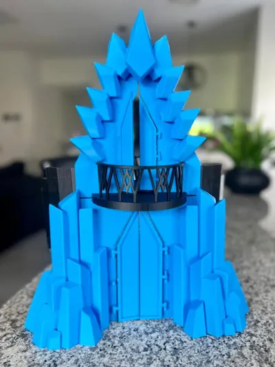 Disney Frozen Elsa’s Ice Palace 城堡 迪士尼 - Free 3D Print Model - MakerWorld