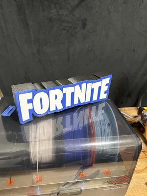 Fortnite Logo LED Lightbox by Tbasing - MakerWorld