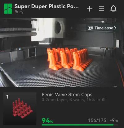 Penis Valve Stem Caps - Free 3D Print Model - MakerWorld