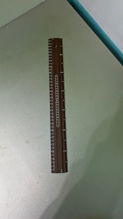 Gridfinity Ruler MKII [7 Unit Length] by engineering by coincidence ...