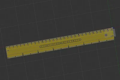 Gridfinity Ruler MKII [7 Unit Length] by engineering by coincidence ...