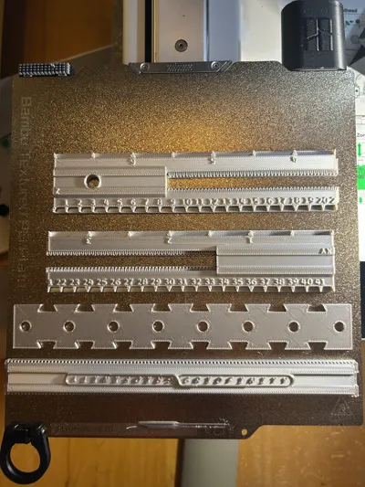 Gridfinity Ruler MKII [7 Unit Length] by engineering by coincidence ...