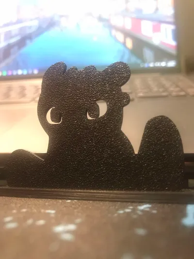 Toothless Night Fury Shadow by Kawa - MakerWorld